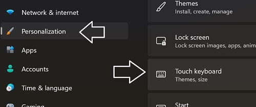 Customize Windows 11 Touch Keyboard – Cyn Mackley